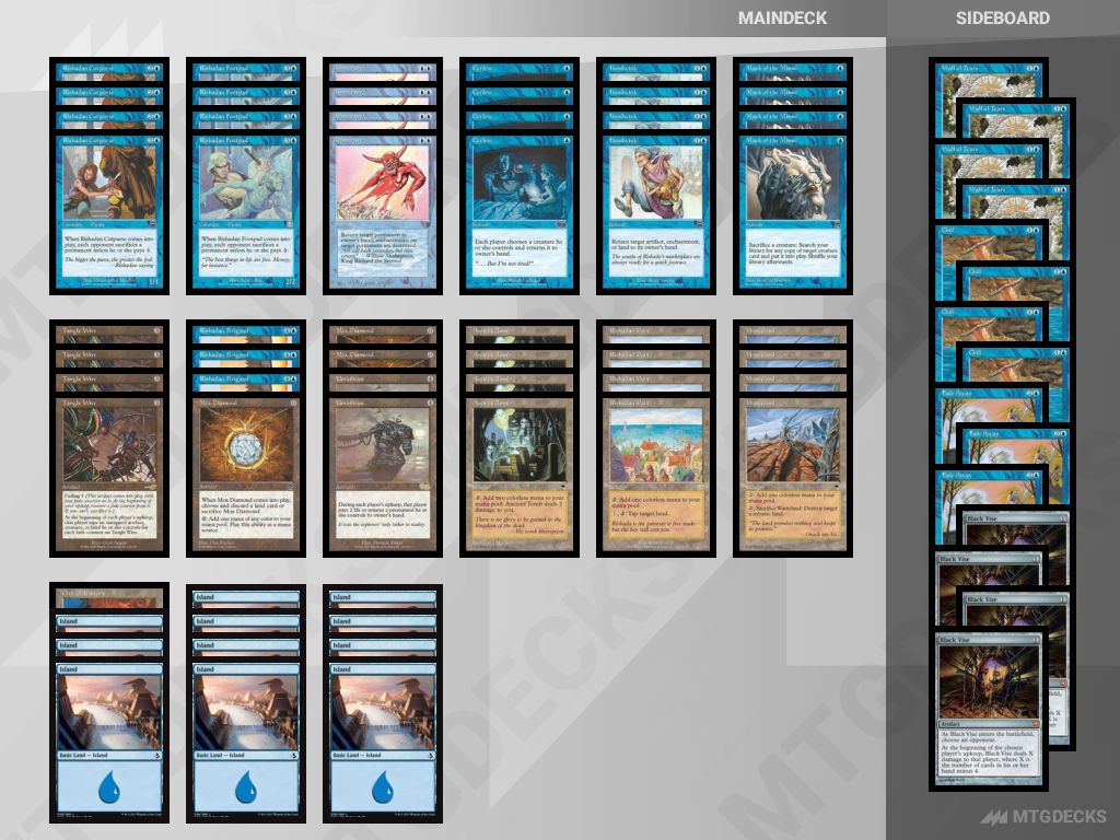 Premodern Rogue deck by Dominik D. • MTG DECKS
