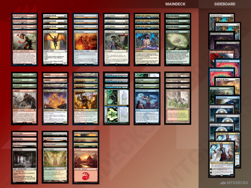 Modern Domain Living End deck by Katla • MTG DECKS