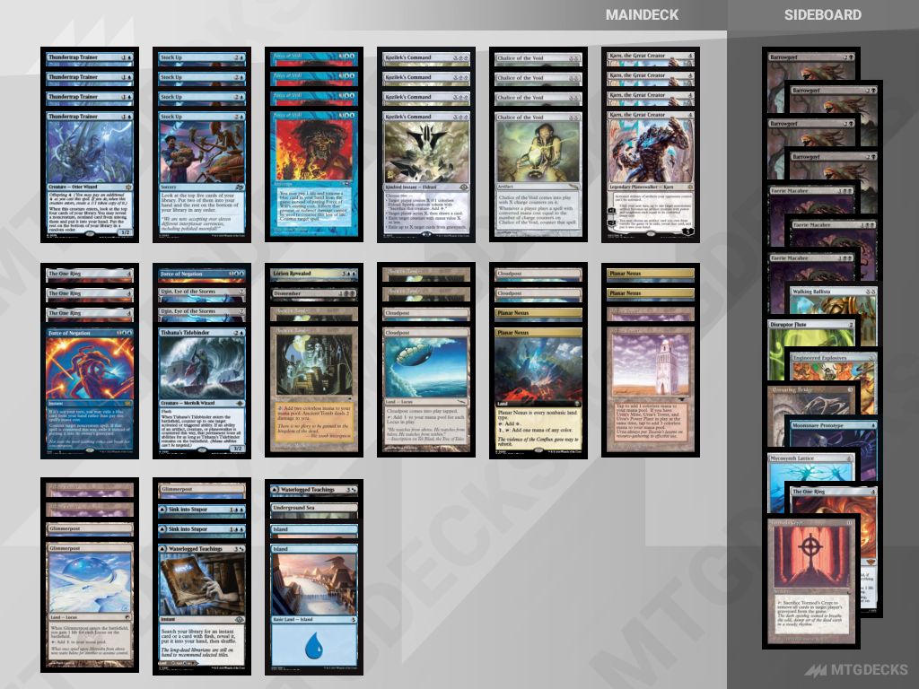 MTGO Legacy League #9718 | November 10 • MTG DECKS