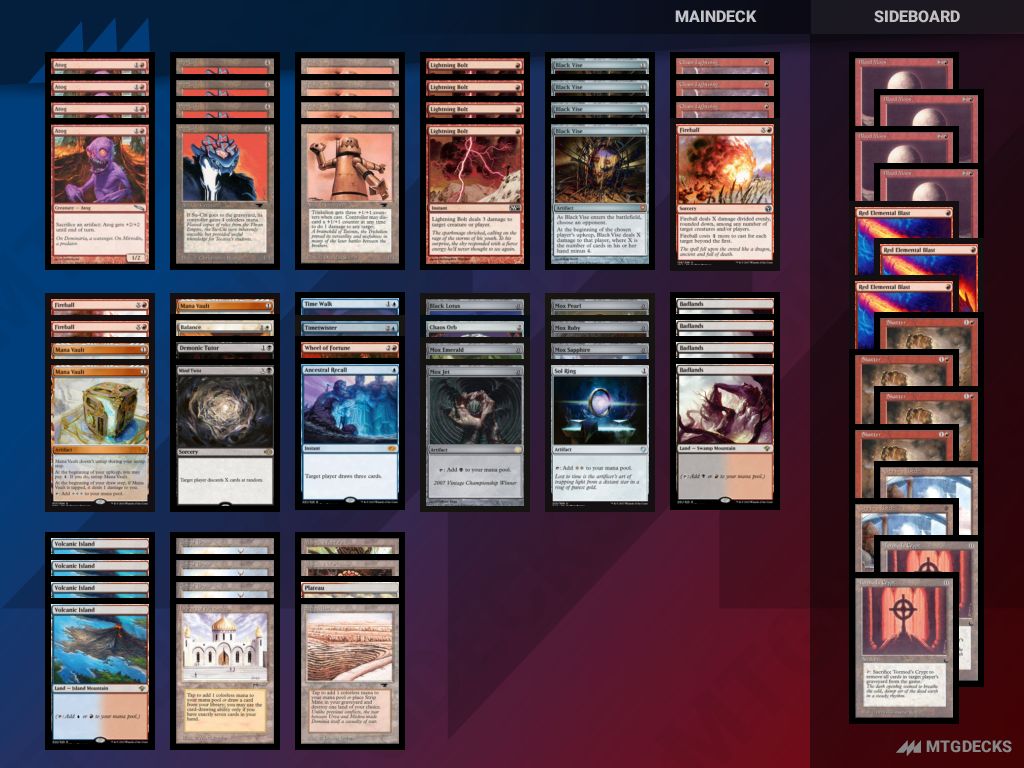 Old-school Atog deck by Alex Costa • MTG DECKS