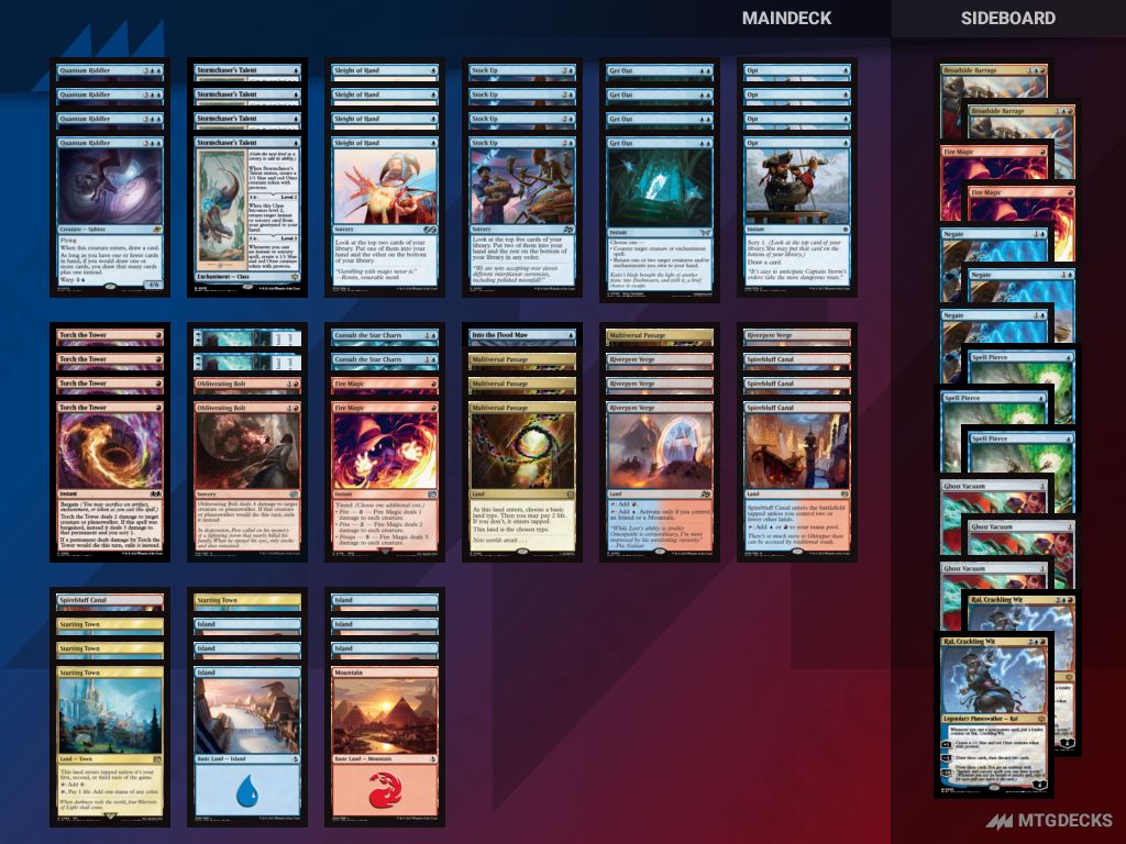 Standard UR post bans deck by theswishgaming • MTG DECKS