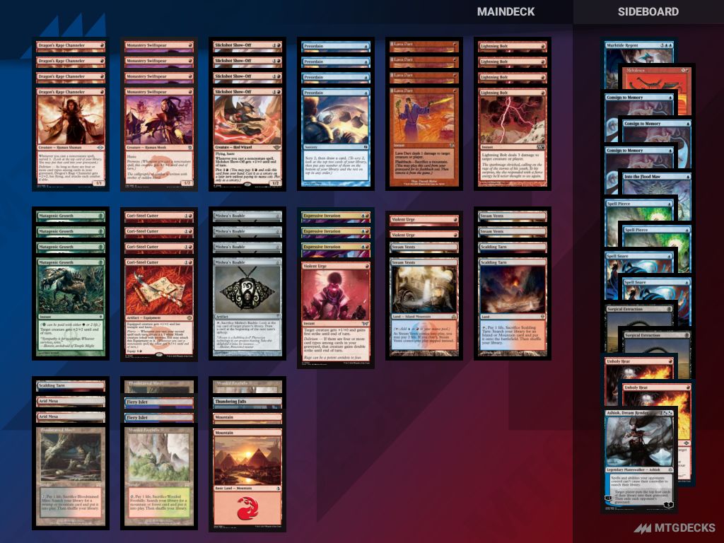 MTGO Modern RC Super Qualifier #12824198 | November 11 • MTG DECKS