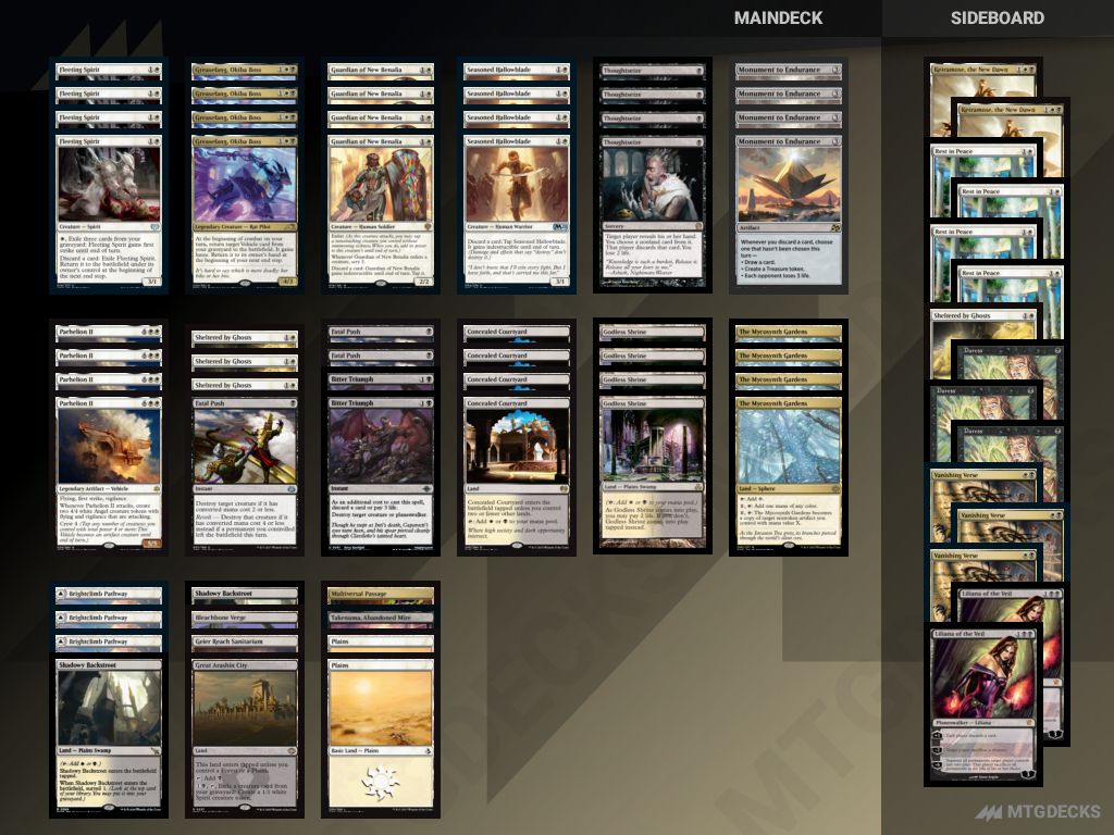 Pioneer Orzhov Greasefang deck by HEROtsukai • MTG DECKS
