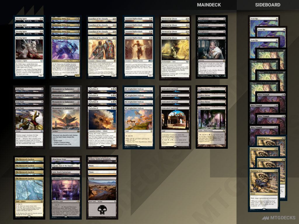 Pioneer Orzhov Greasefang deck by GoblinElder • MTG DECKS