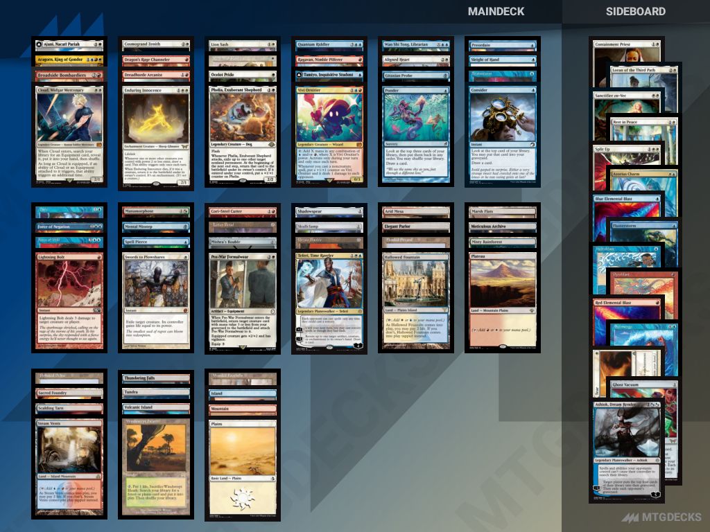 Other Jeskai Tinker deck by Alexander Jones • MTG DECKS