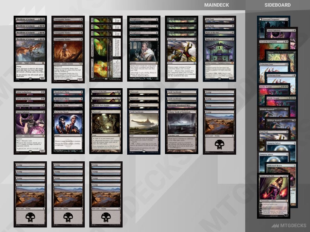 Arena Pioneer [P] Demons deck by GeckoS • MTG DECKS
