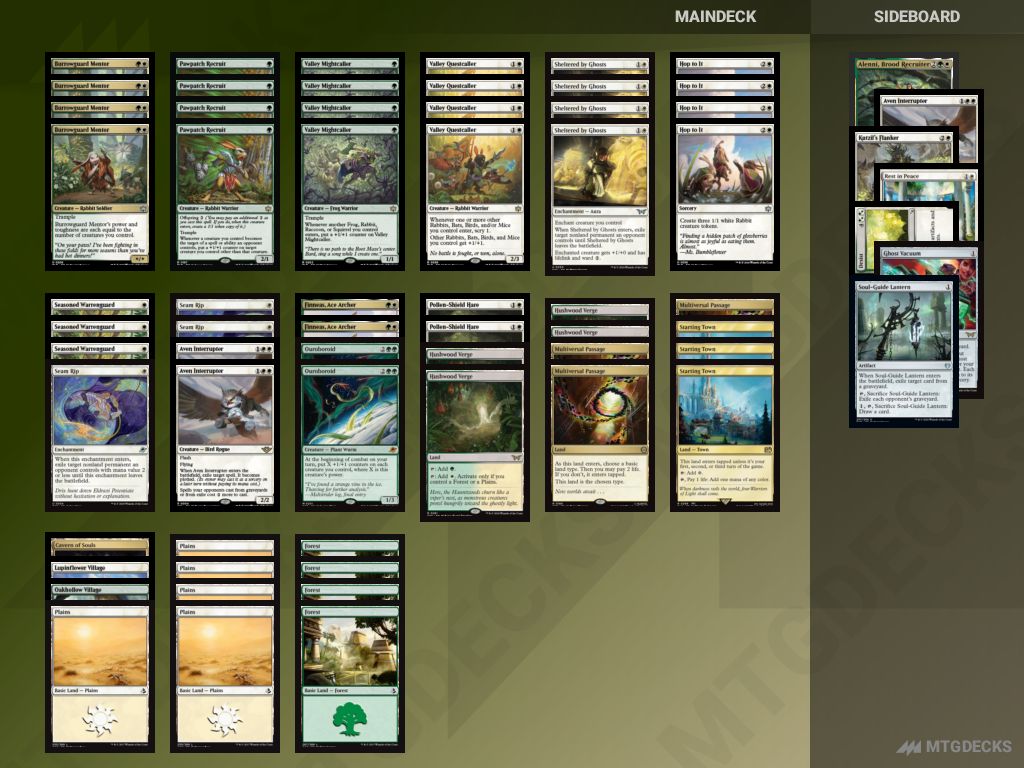 Arena Standard !S1OM1 Bunnies MYTHIC deck by Hogger23 • MTG DECKS