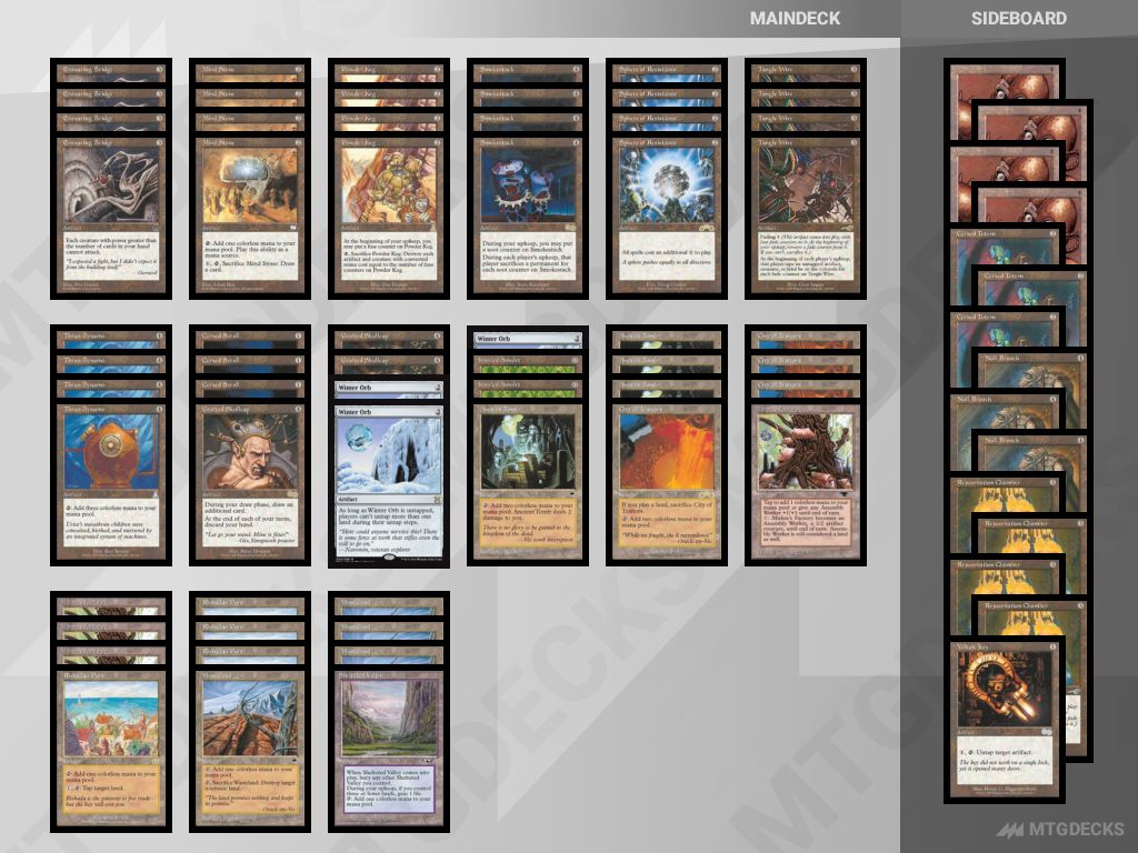 Premodern MUD BROS deck by MaximoRiego • MTG DECKS
