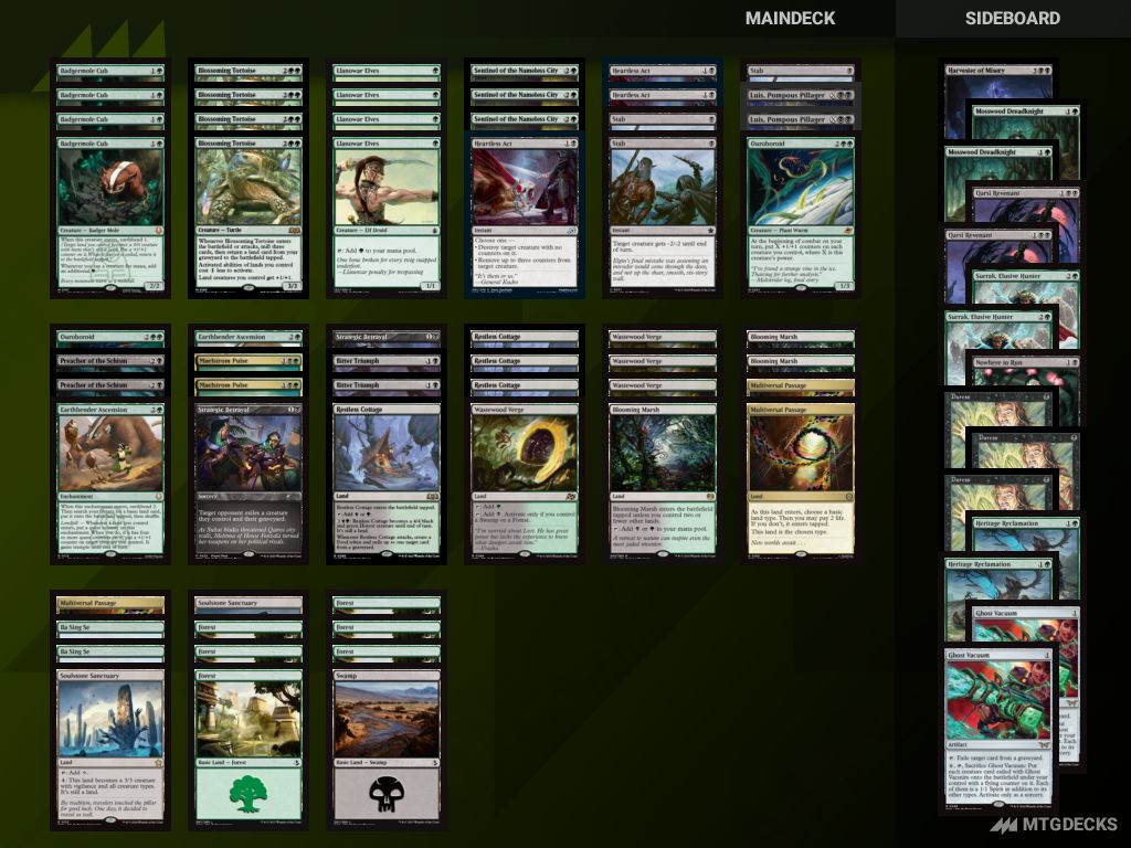 Arena Standard BG Earthbend deck by Delmo • MTG DECKS
