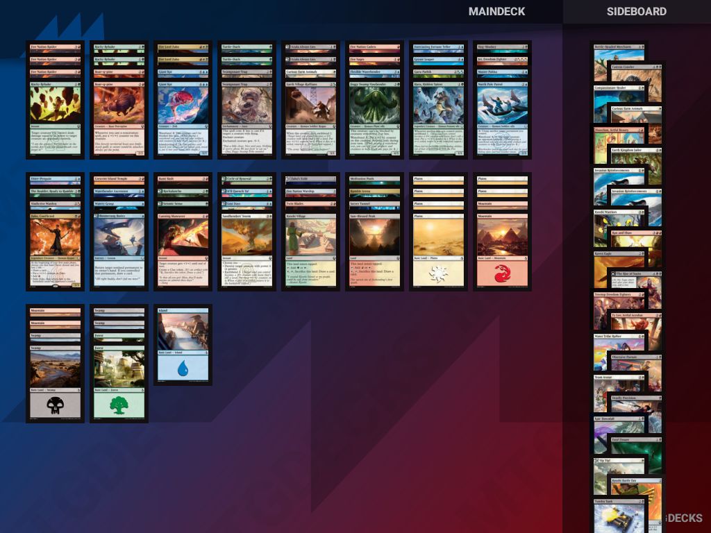 Legacy Primary Deck ATLA1.deksealed deck by mayhemstrength • MTG DECKS
