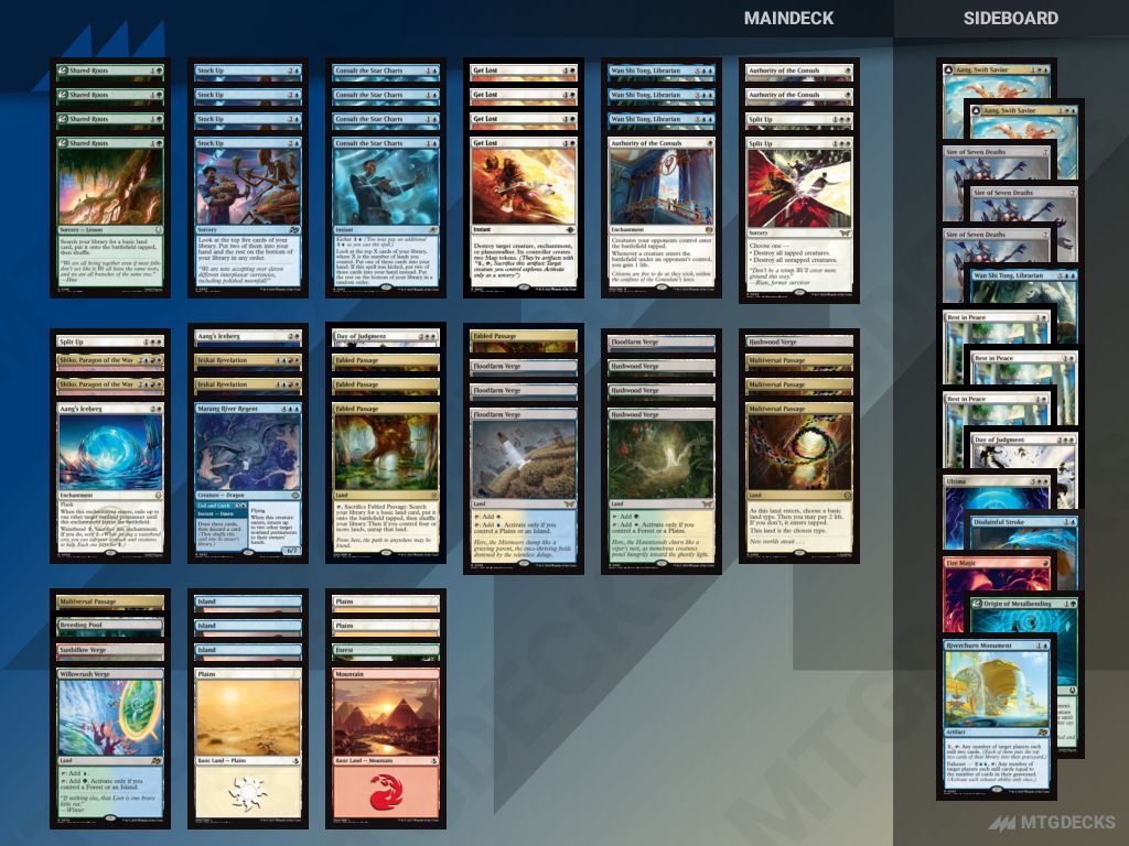 Standard 4 Color Control deck by xfile • MTG DECKS