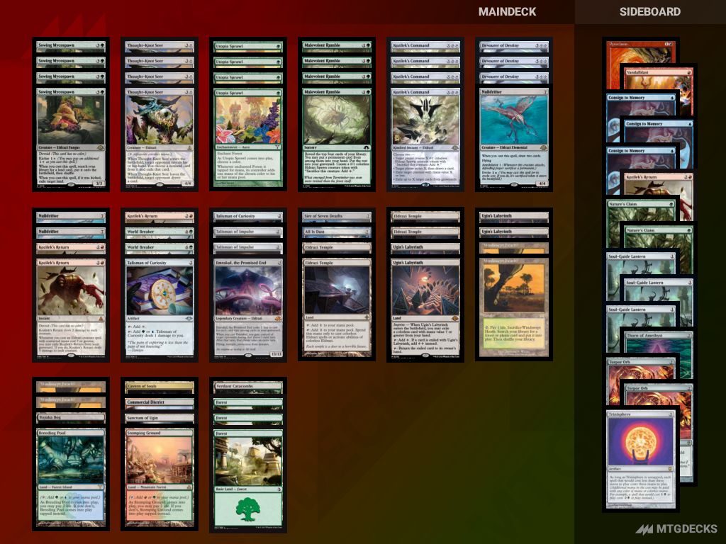 Modern tesztverseny 3 @ Southern Great Plain Cup (MTG Modern ...