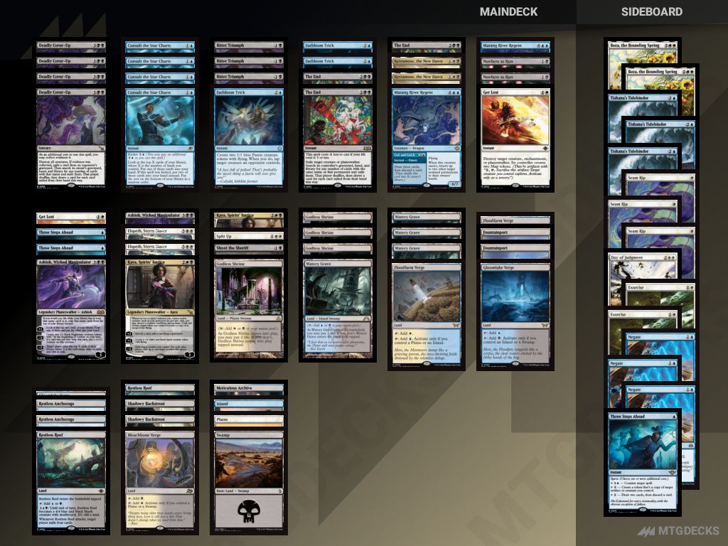 Standard Esper Midrange deck by G1521 • MTG DECKS