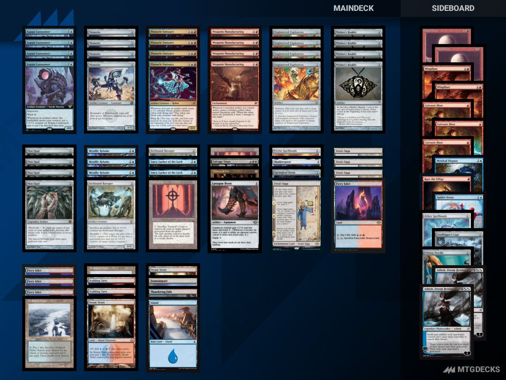 Modern Grixis Affinity deck by TheJenShow • MTG DECKS