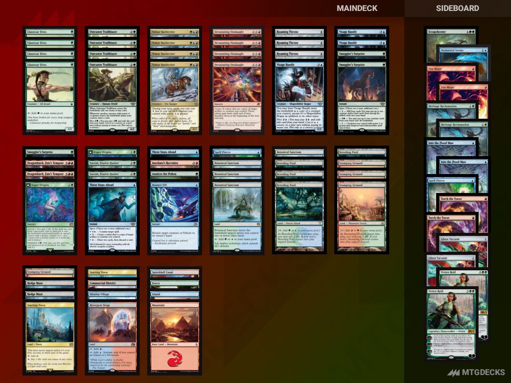Standard W-U-R-G Combo deck by Andrew Wolbers • MTG DECKS