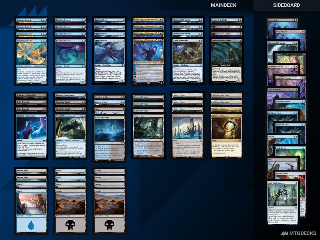 Standard Dimir Midrange deck by chiaki kobayashi • MTG DECKS
