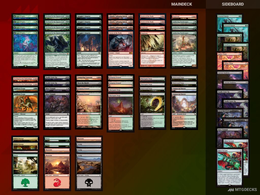 Standard Jund Surprise deck by Takanashielfa • MTG DECKS