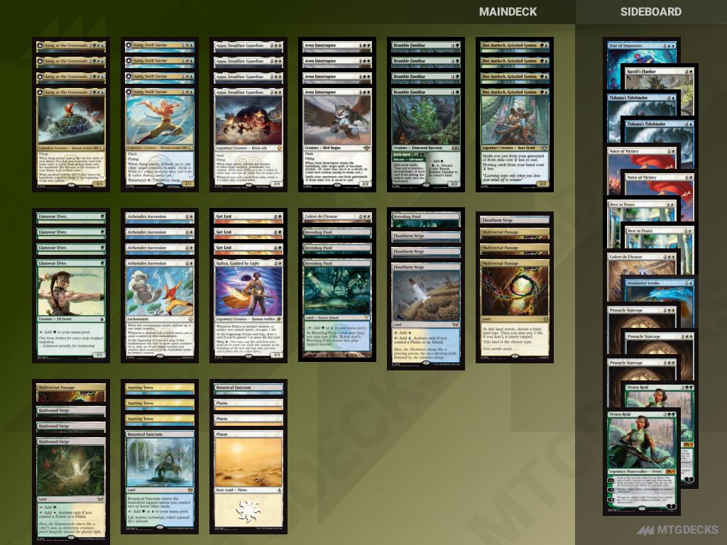 Standard Bant Combo deck by showatanabe • MTG DECKS