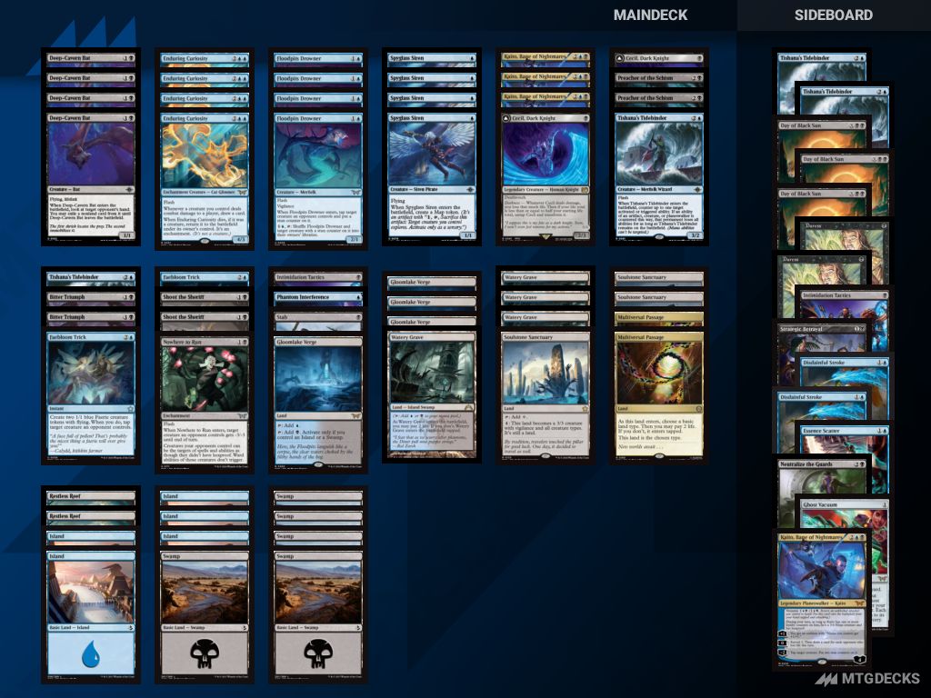 Standard Dimir Midrange deck by Dr4ken • MTG DECKS