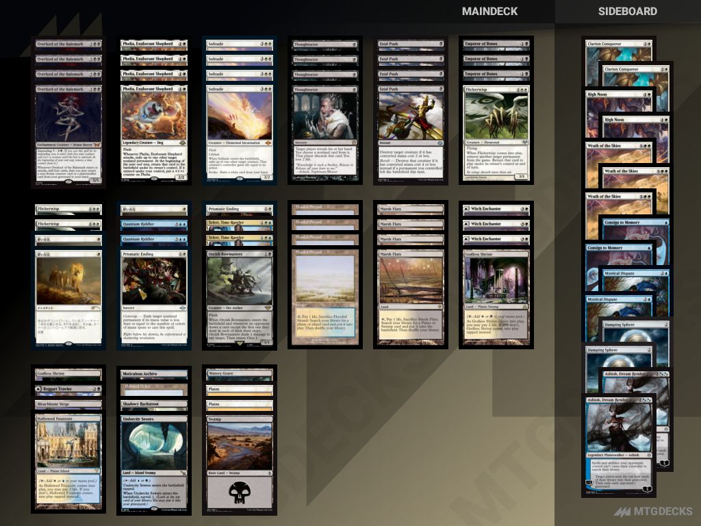 Modern Esper deck by Chris Dexter • MTG DECKS