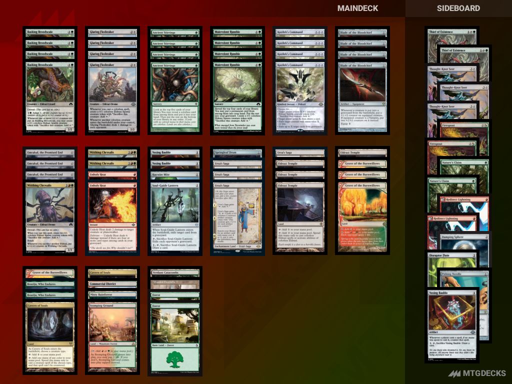 Modern Gruul Broodscale deck by Boukun • MTG DECKS