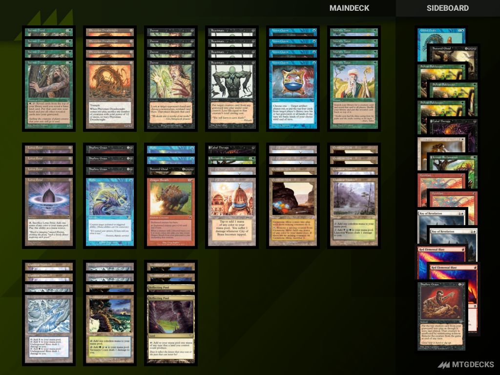 Premodern Angry Ghoul deck by Darian Balser • MTG DECKS