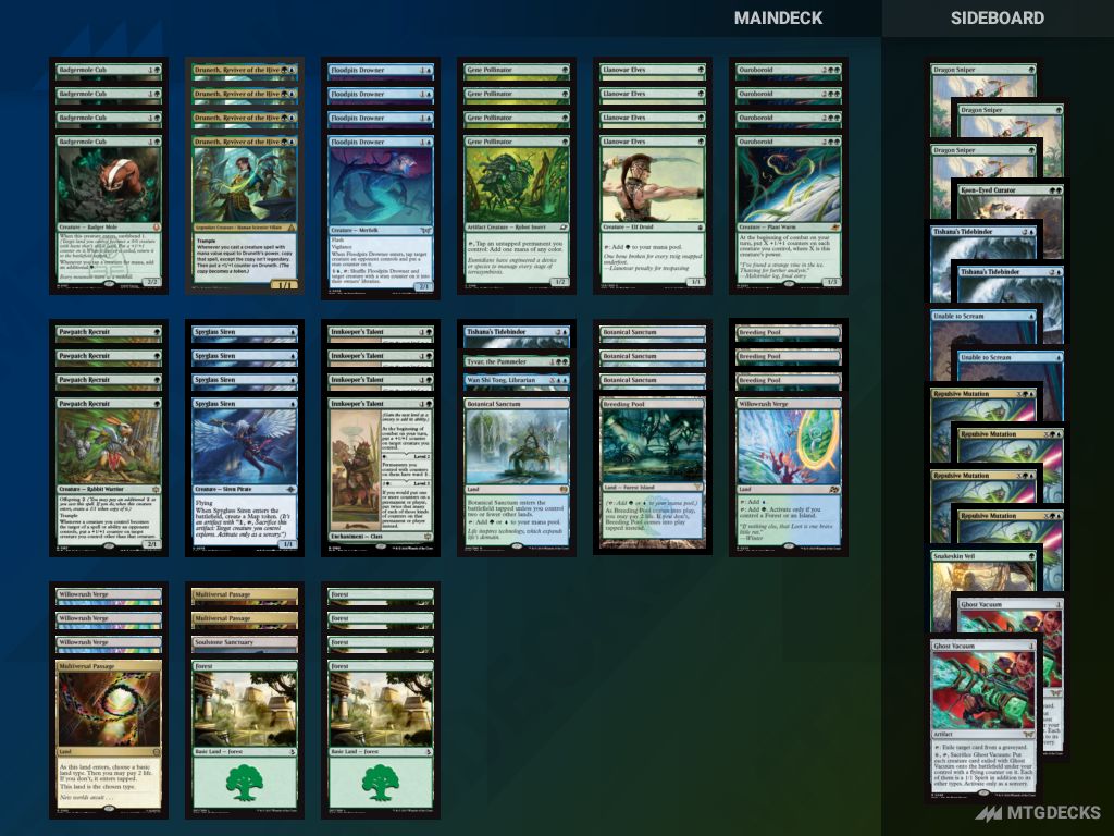 Standard Simic Ouroboroid deck by elvin7 • MTG DECKS