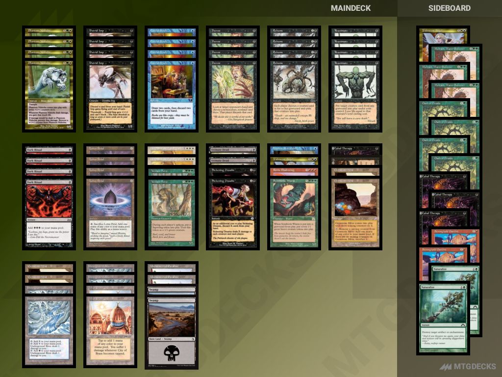Premodern Reanimator deck by Gao Zehua • MTG DECKS