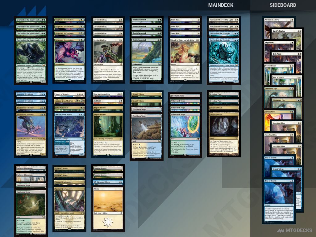 Pioneer Enigmatic Incarnation deck by Mutou Yui • MTG DECKS