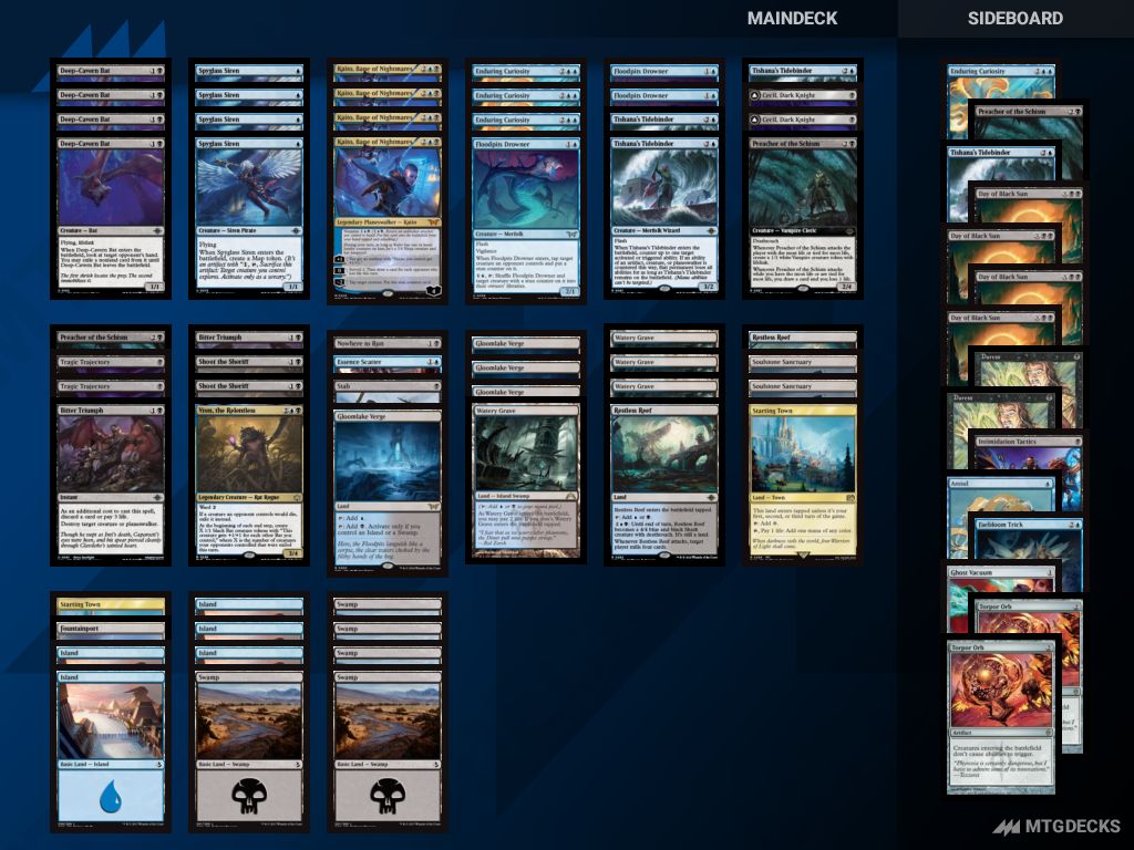Standard Dimir Midrange deck by PASCU95 • MTG DECKS