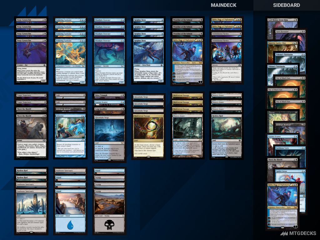 Standard Dimir Midrange deck by Minatomoto Yuya • MTG DECKS