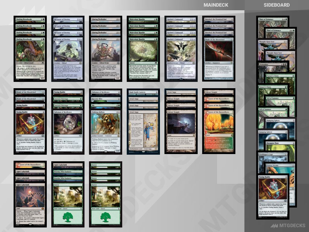 Modern Broodscale Combo deck by ハセガワ キヨト • MTG DECKS