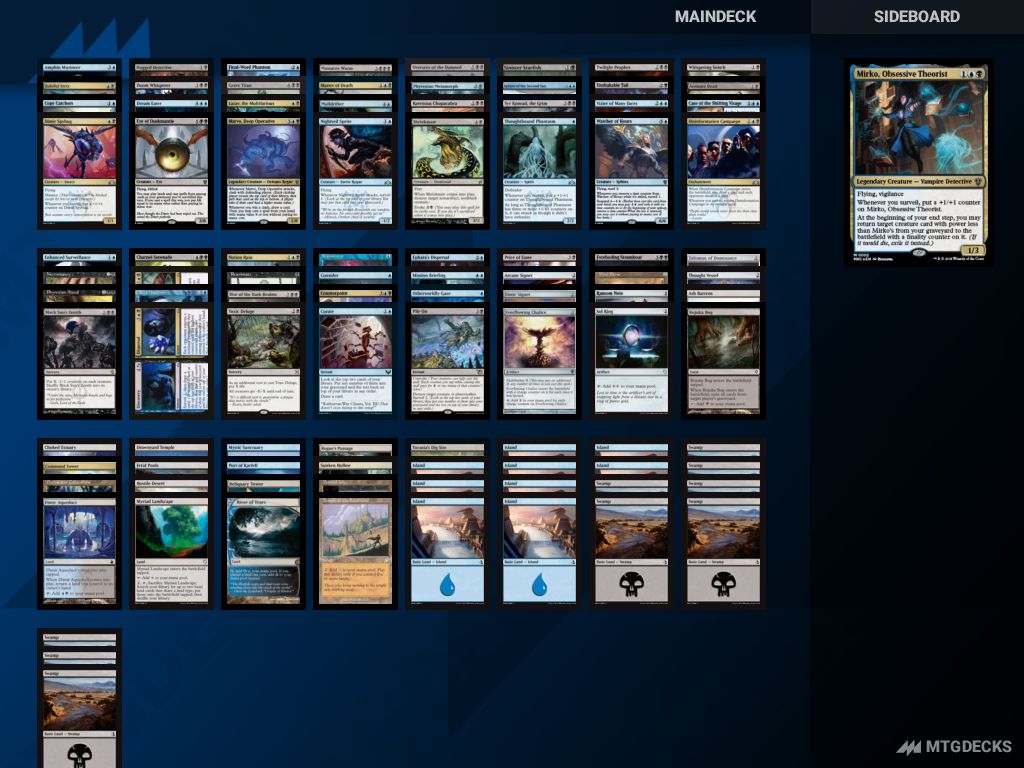 Commander Mirko, Obsessive Theorist deck by Brazza • MTG DECKS