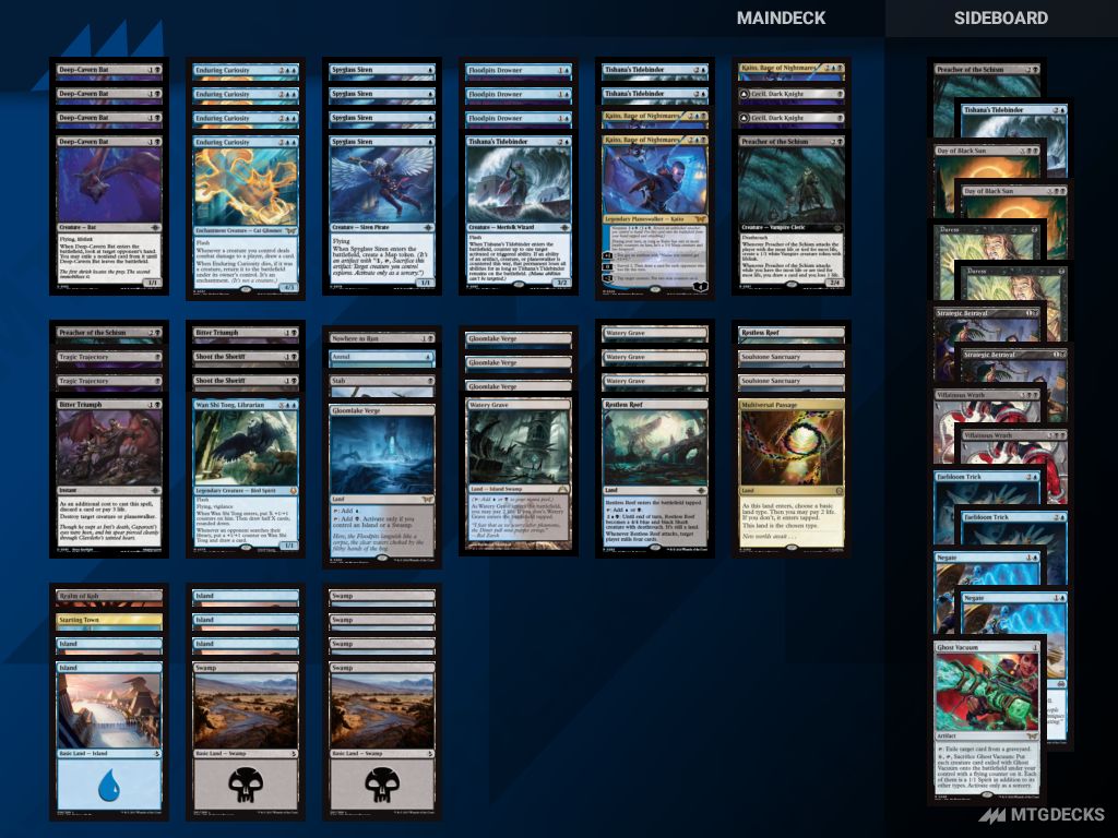 Standard Dimir Midrange deck by Arne Mandell • MTG DECKS