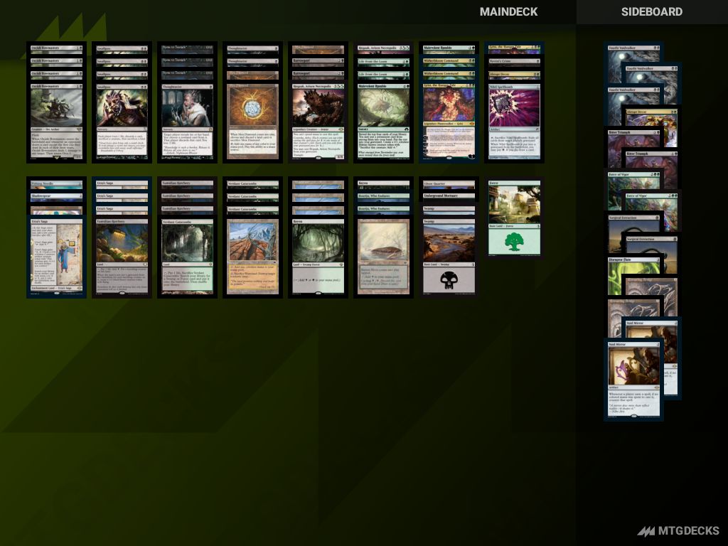 Legacy POX deck by Akimoto Daichi • MTG DECKS