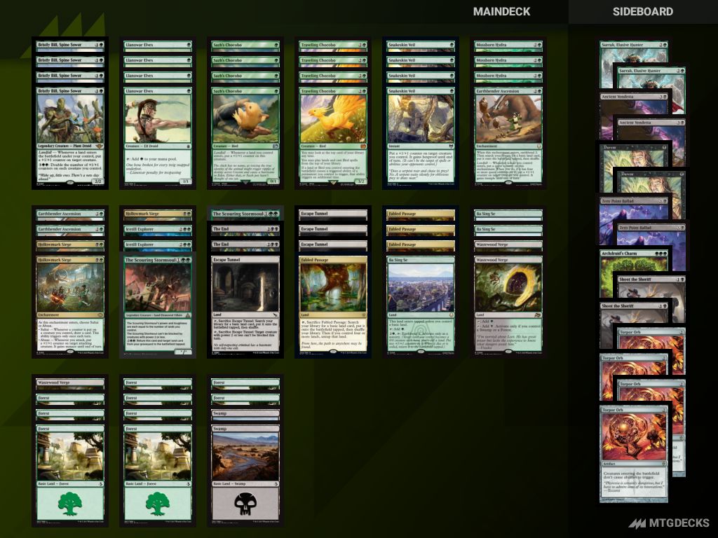 Arena Standard Golgari Landfall deck by Pryomancer • MTG DECKS