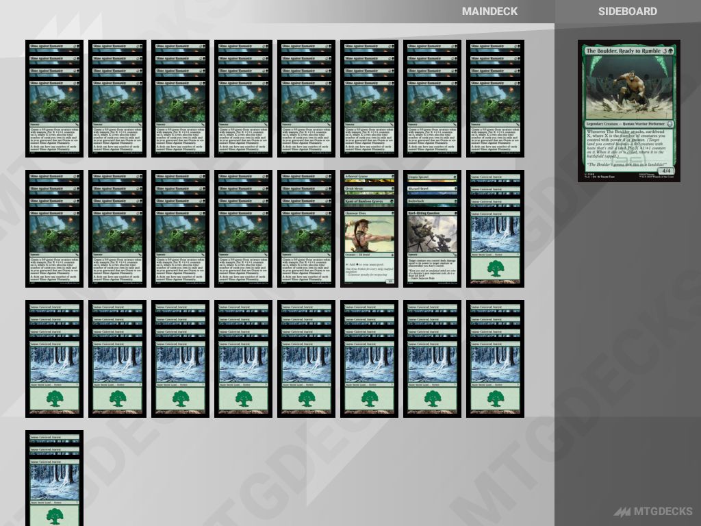 Arena Historic The Boulder, Ready to Rumble deck by Tiago Costa • MTG DECKS