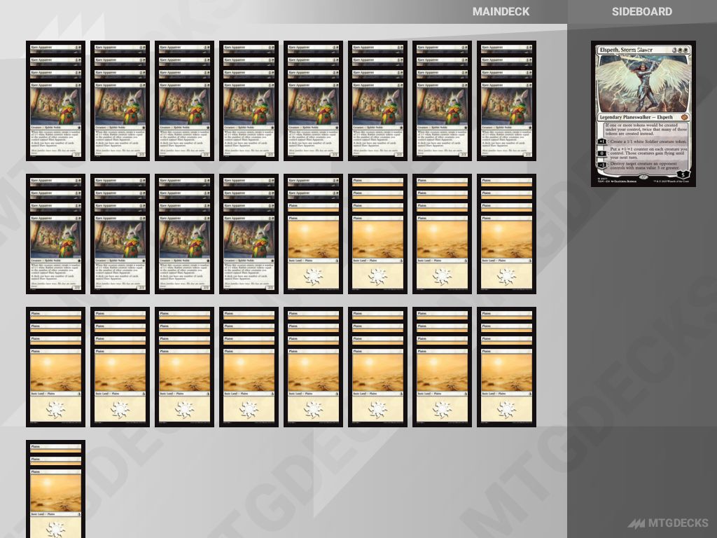 Arena Standard Elspeth, Storm Slayer deck by Voskel • MTG DECKS