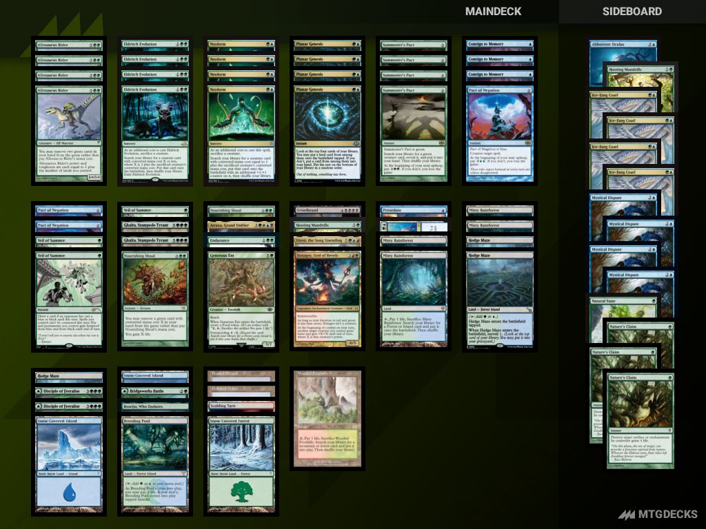 Modern Neoform deck by MisterTwin • MTG DECKS