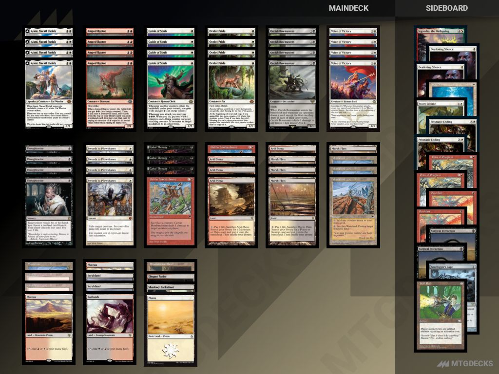 Legacy Mardu Ocelot deck by Unlif3 • MTG DECKS