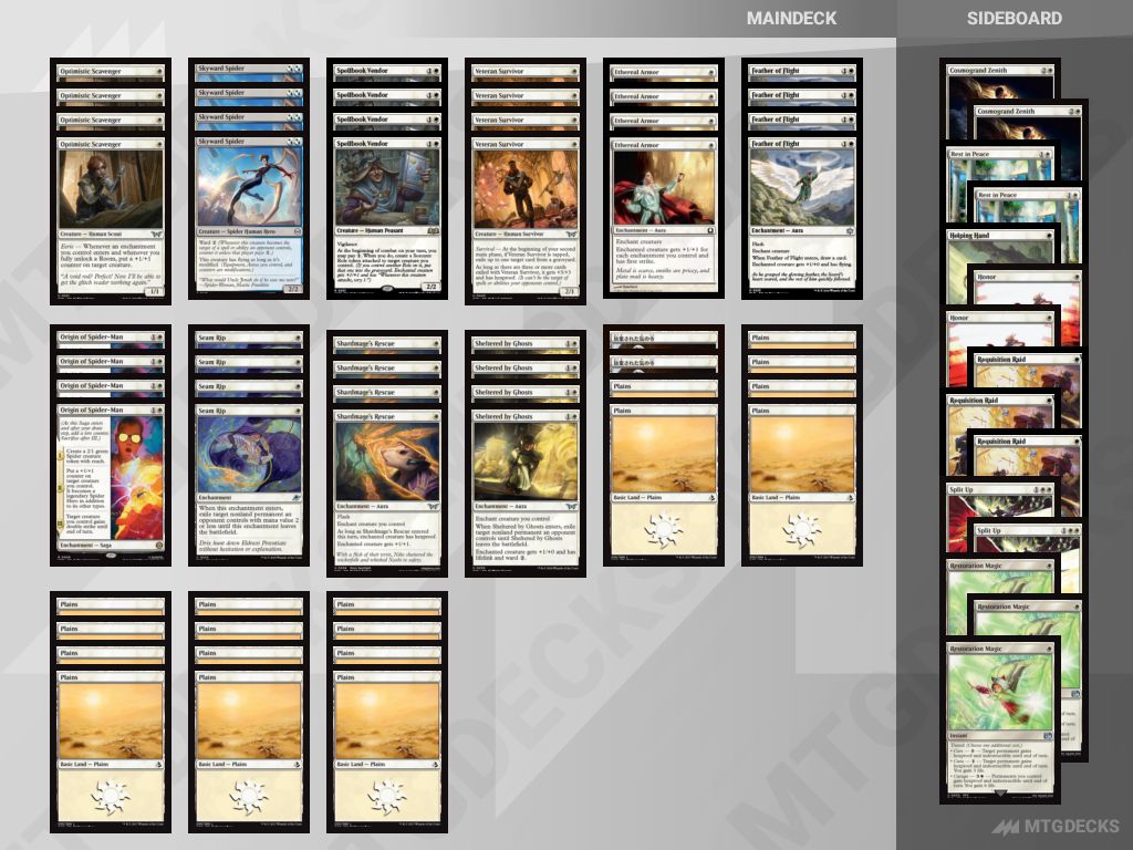 Arena Standard Mono-White Aggro deck by pex • MTG DECKS