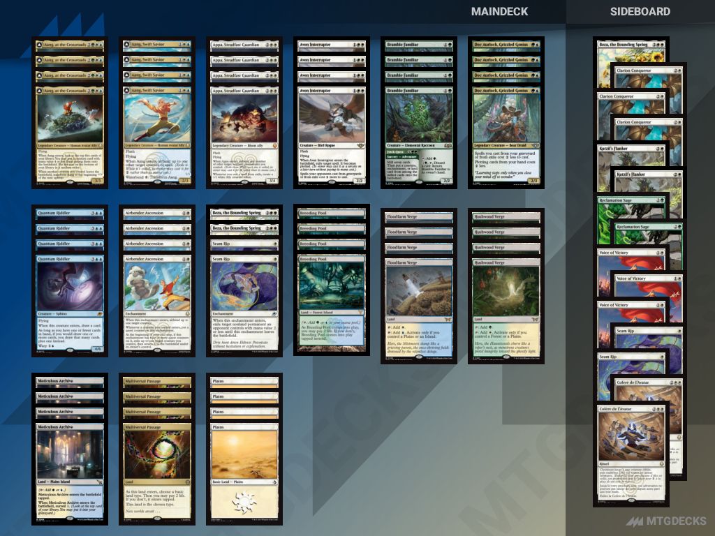 MTGO Standard Challenge 32 #12825796 | December 05 • MTG DECKS
