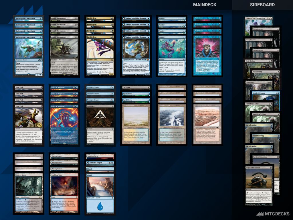 Arena Timeless Dimir Tempo (Lurrus) deck by Alex Matos • MTG DECKS