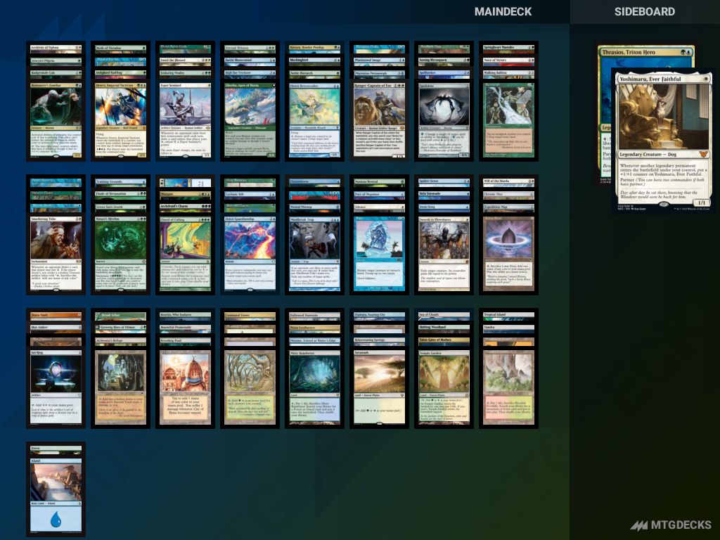 Act 5 - Season 1 - Rule Zero Arena | Commander - December 07 • MTG DECKS