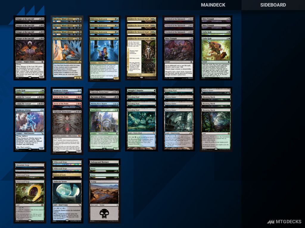 Arena Standard 4-Color Reanimator deck by Romanus • MTG DECKS