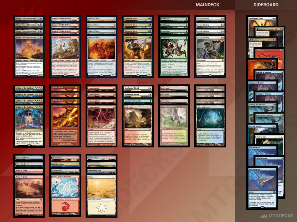 Modern Domain Aggro deck by Osiris85 • MTG DECKS