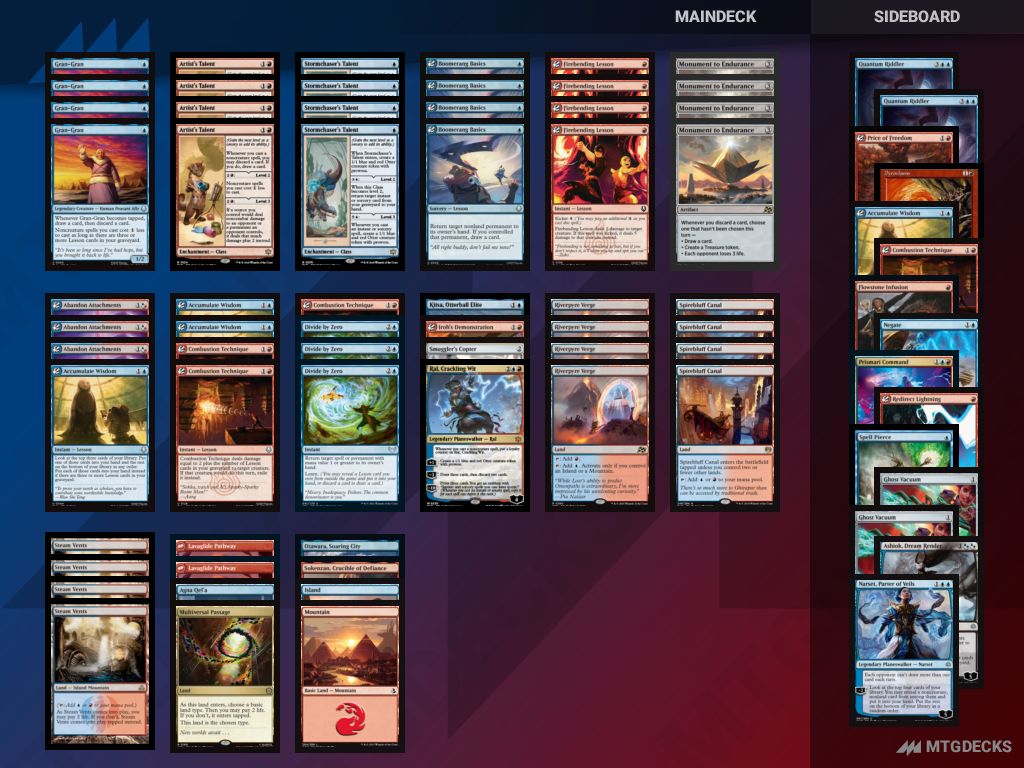 Arena Pioneer TLAp Gran Monument deck by ZAP_Ruuuuu • MTG DECKS
