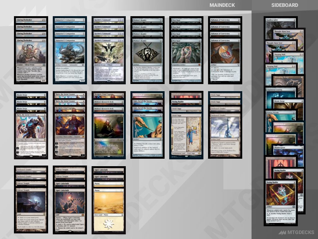 Modern Mystic Forge (Talisman) deck by tonyscapone • MTG DECKS