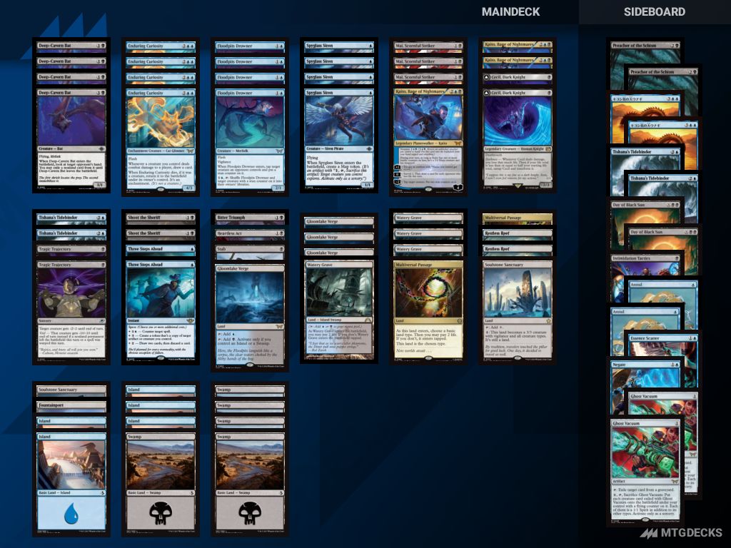 Standard Dimir Midrange deck by TheKingJijah • MTG DECKS
