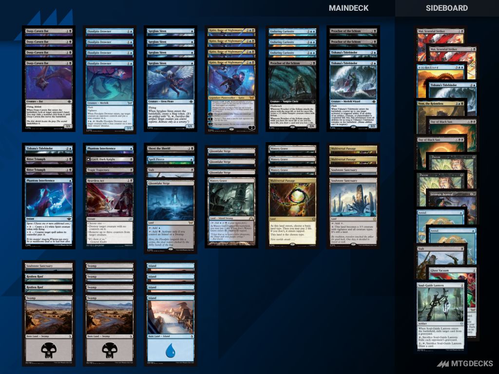 Standard Dimir Midrange deck by Strongmind • MTG DECKS
